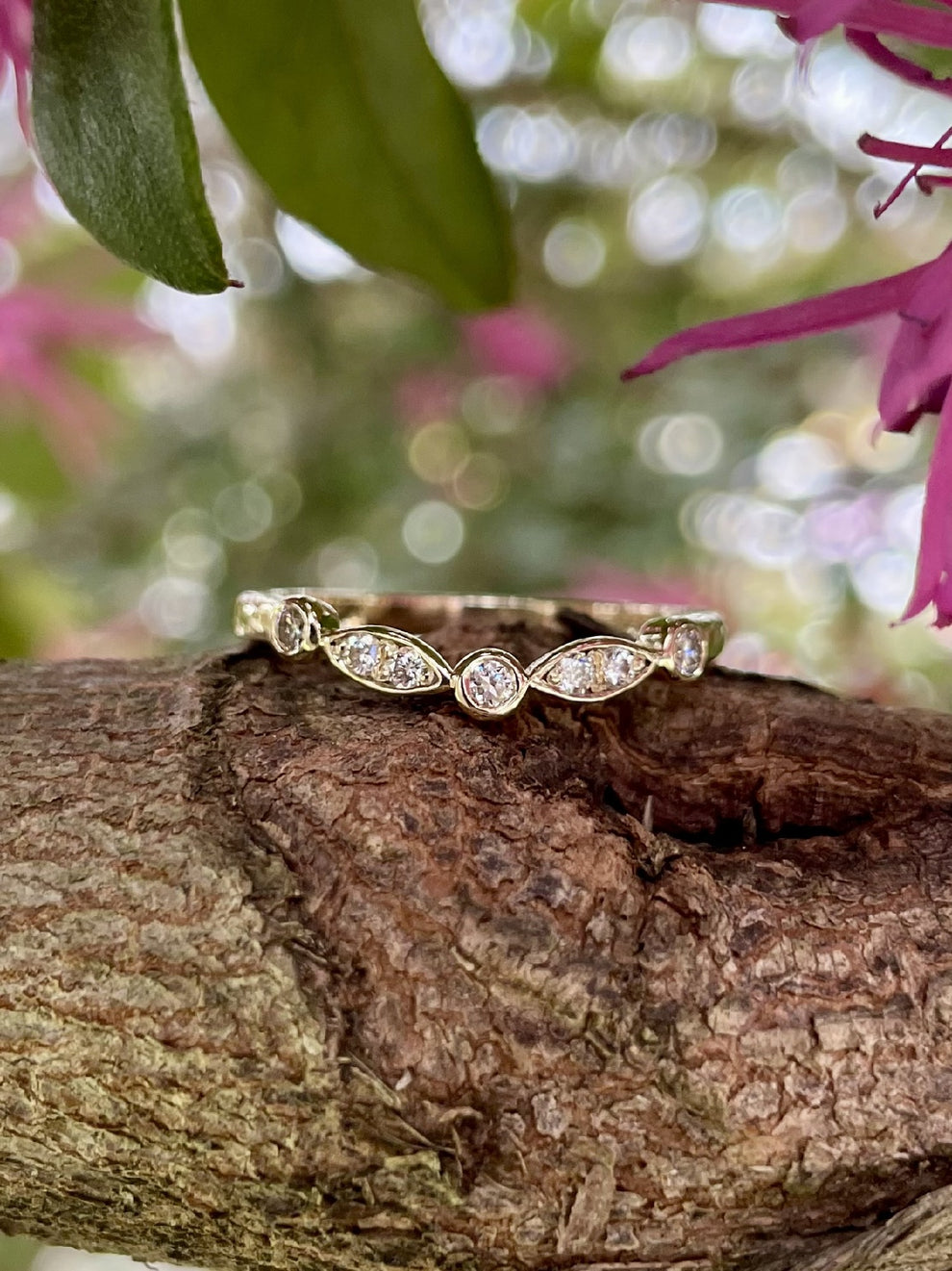9ct Yellow Gold Diamond Fitted Wedder – Juela Mogo
